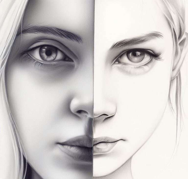 Learn How to Draw Realistic Faces in 5 steps